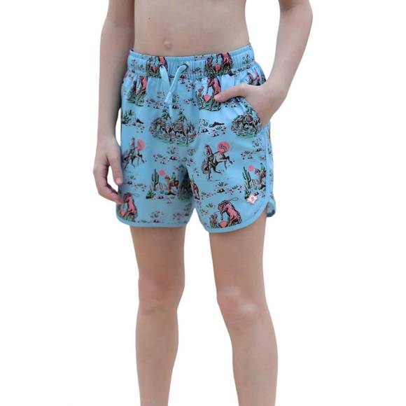 BURLEBO | Swim | New Burlebo Kids Swim Trunks In Cowboy Up | Poshmark